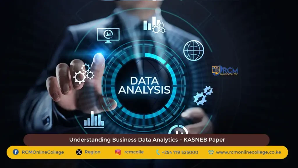 Understanding Business Data Analytics - RCM Online College