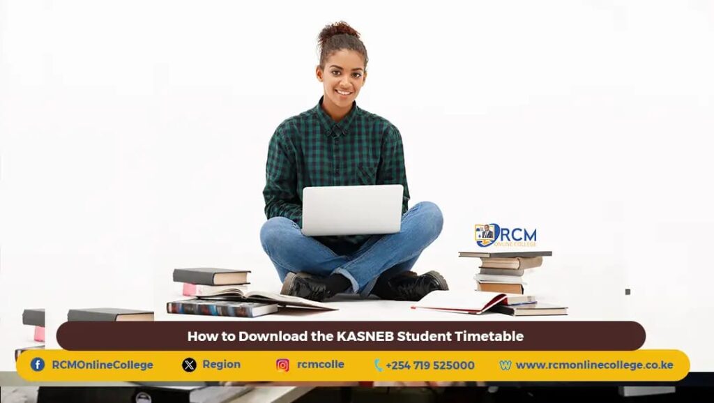 How To Download the KASNEB Student Timetable - RCM Online College